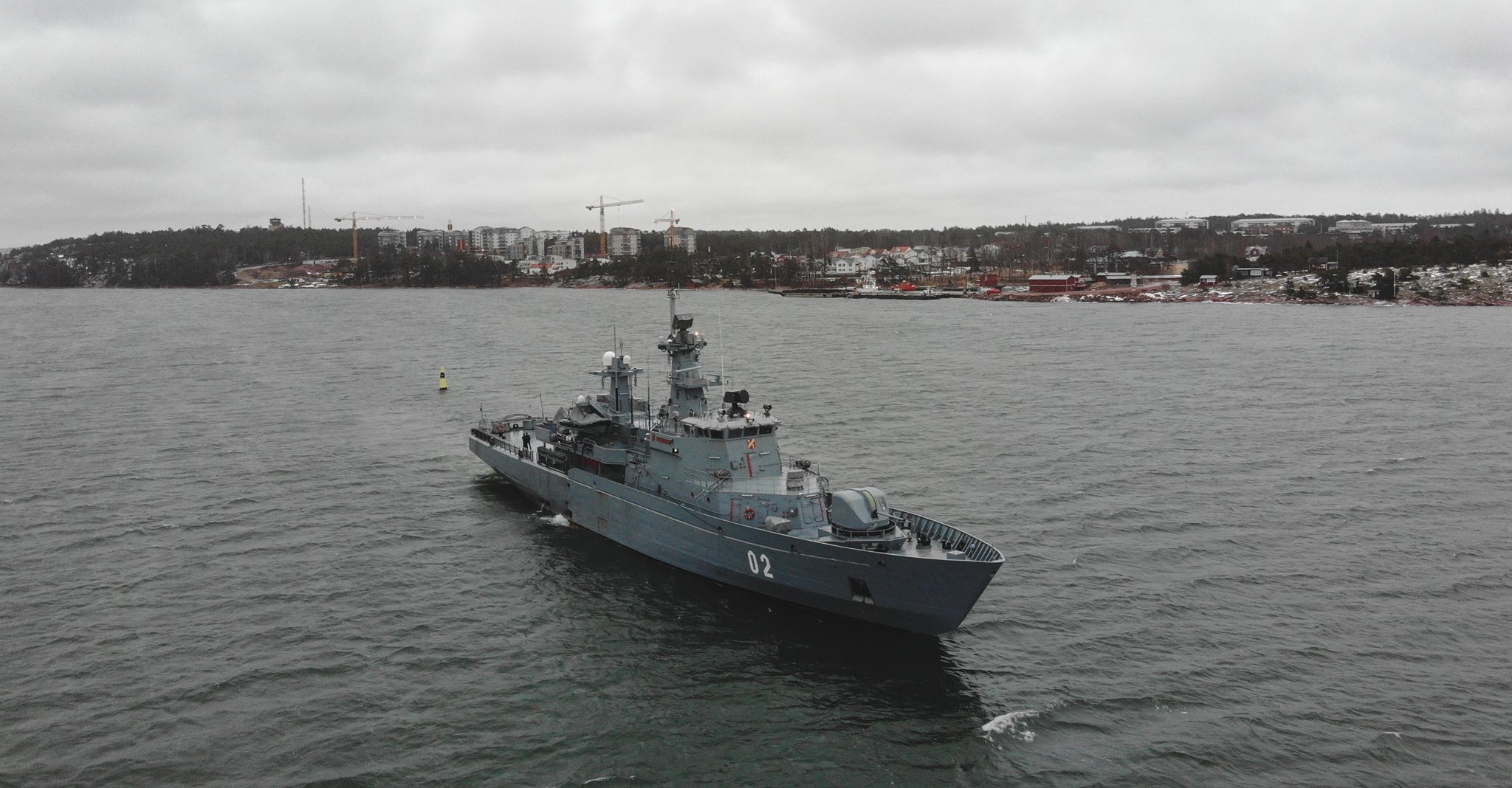 Merivoimat tiedotti – "vierailemme Ahvenanmaalla säännöllisesti ...