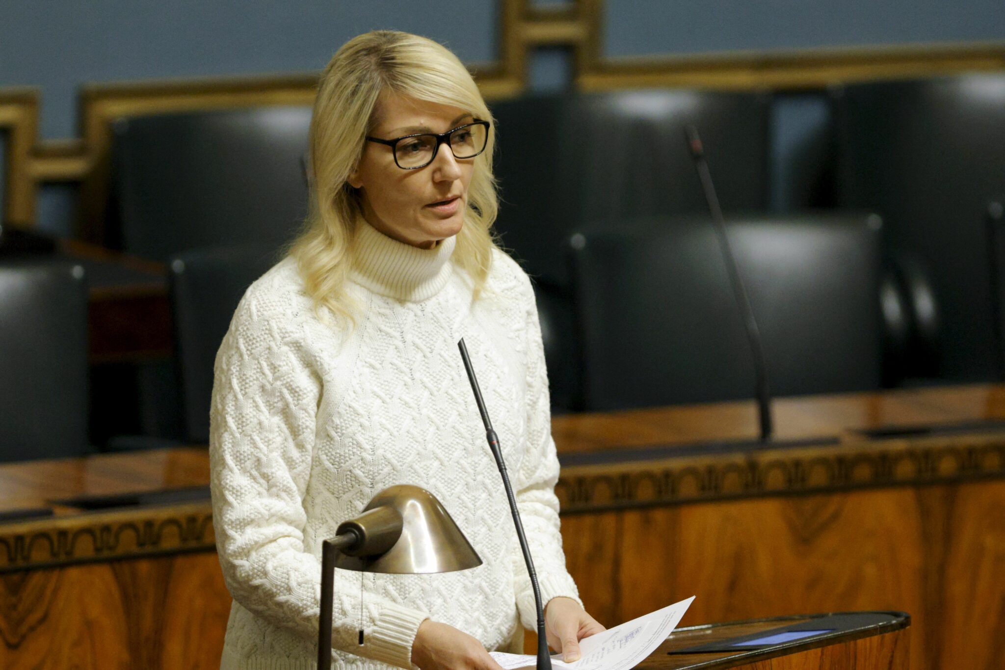 Maria Guzenina kiittää Petteri Orpoa määrätietoisesta tuesta Ukrainalle ...