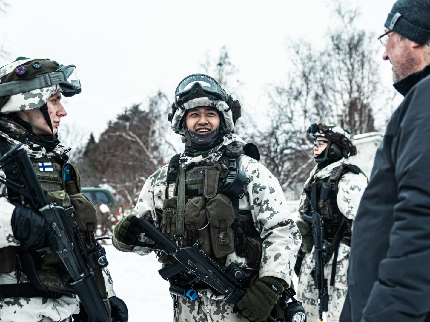 Ensi kertaa 80 vuoteen: Suomen ja Ruotsin reserviläiset harjoituksessa ...