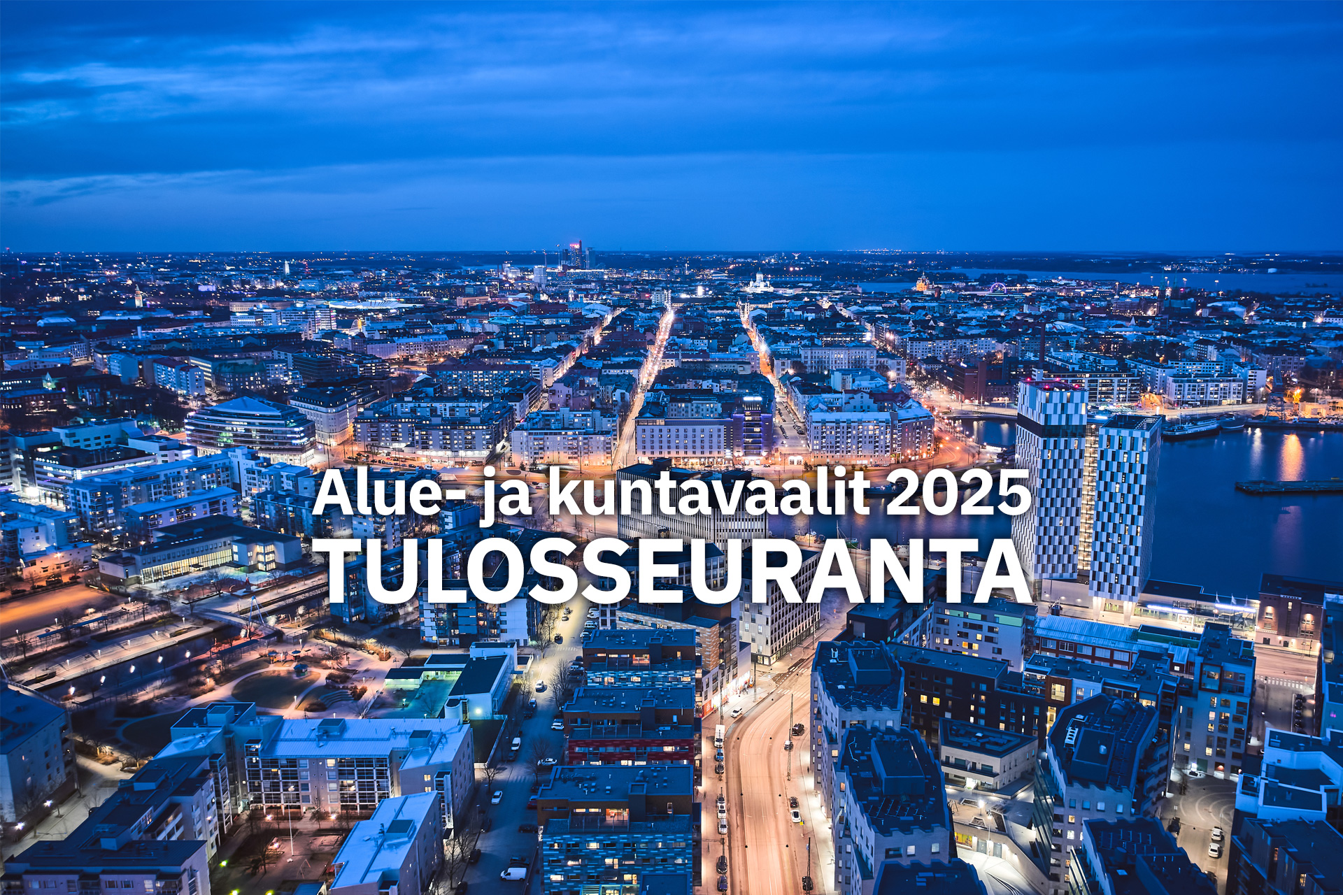 Tulosseuranta: Alue- ja kuntavaalit 2025 | Verkkouutiset